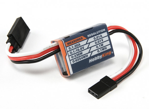RC modely pro každého. HobbyKing™ Compact 20A Watt Meter and Servo ...